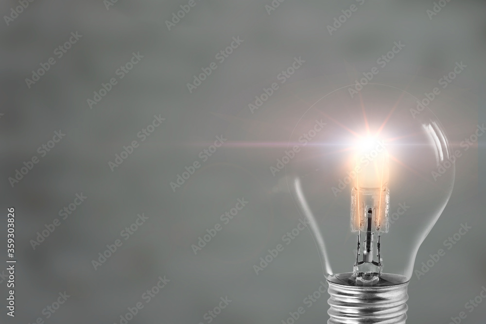Lightbulb creative technology idea abstract background digital ...