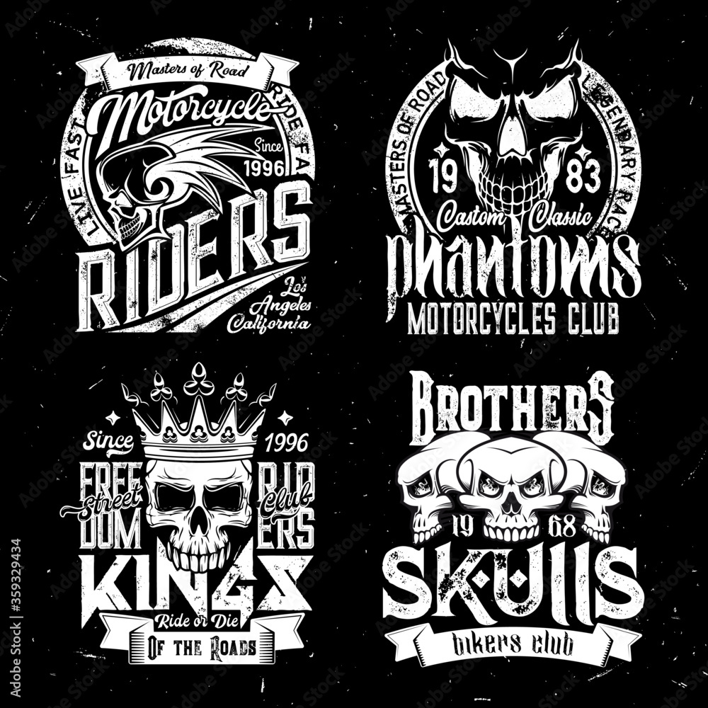 Custom Skull Choppers