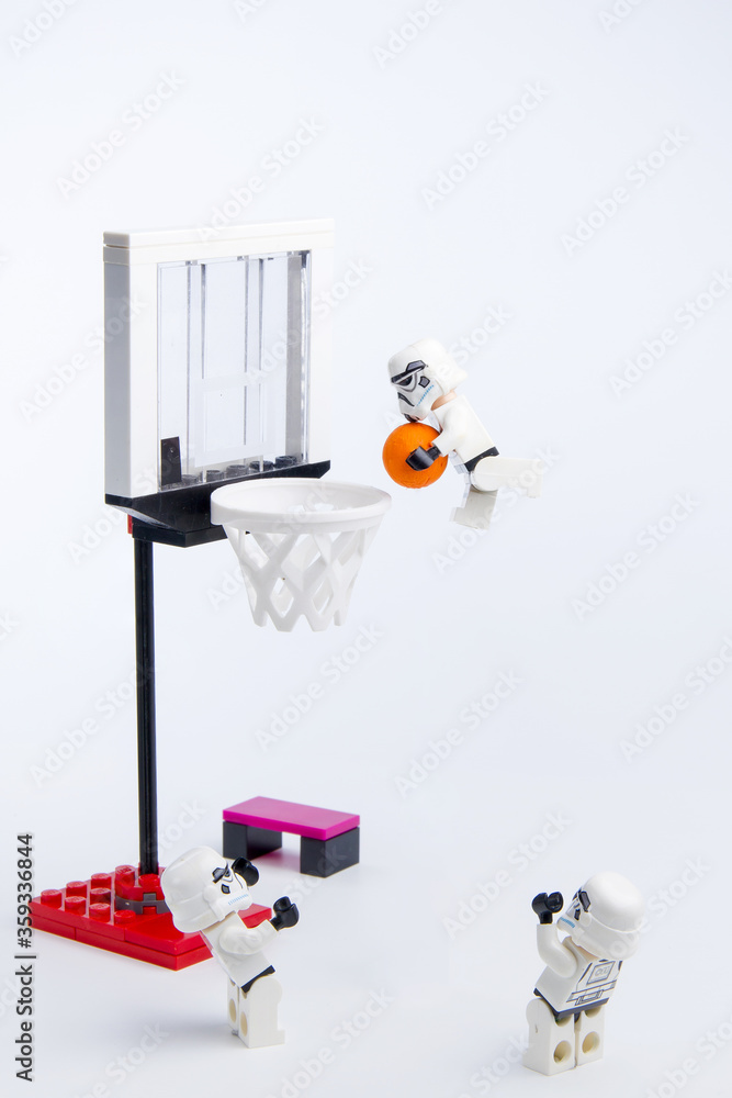 Nonthaburi, Thailand - November, 19, 2016: Lego star wars stormtrooper ...