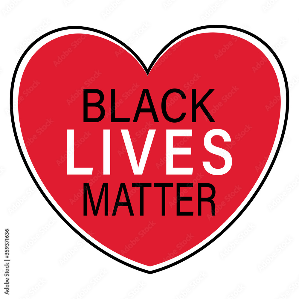 Black Lives Matter text vector vintage. stop racism. I can't breathe ...