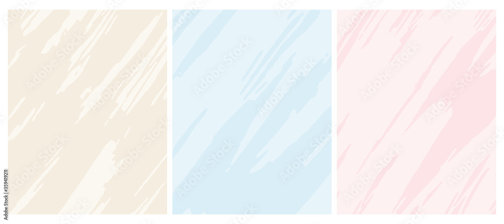 Cute Geometric Vector Layouts. Hand Drawn Messy Scribbles Isolated on a ...
