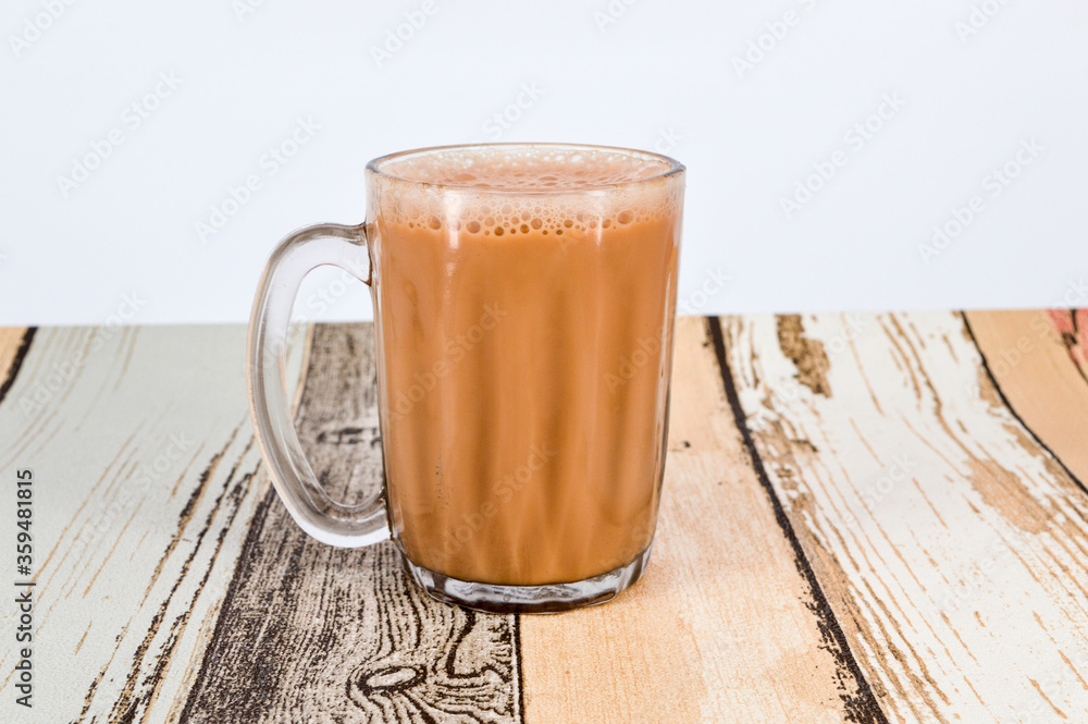 Teh tarik or pulled tea is a famous sweet milk tea in Malaysia. Bubble ...