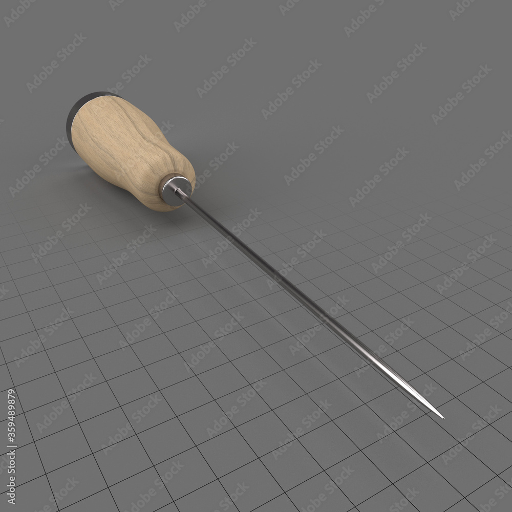 Ice pick Stock 3D asset | Adobe Stock