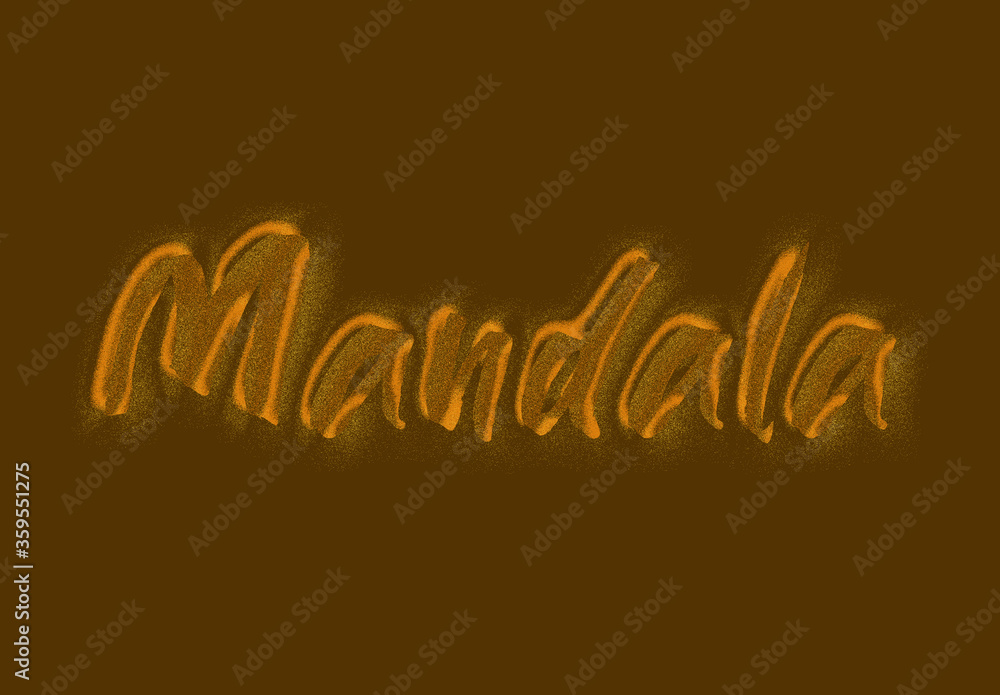 Dispersed Sand Text Effect Mockup Stock Template | Adobe Stock