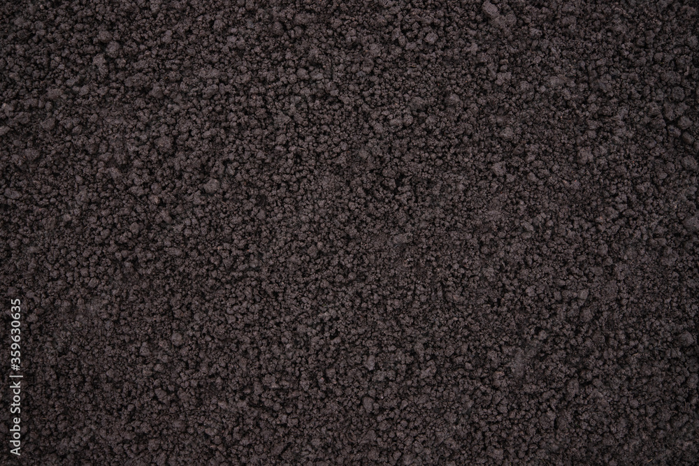 soil surface texture, top view. fertile soil background Stock Photo ...