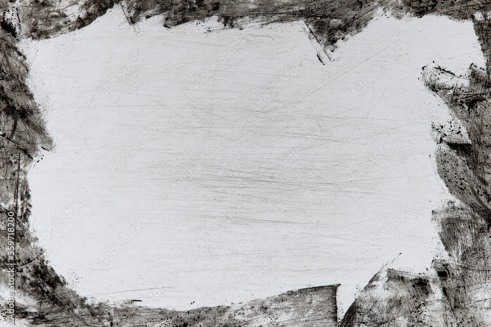 Grunge chalkboard texture with frame Stock Photo | Adobe Stock