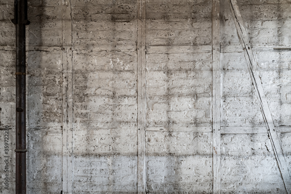 Mauer Wand Hintergrund Raster Fachwerk Fabrik Lost Place Struktur ...