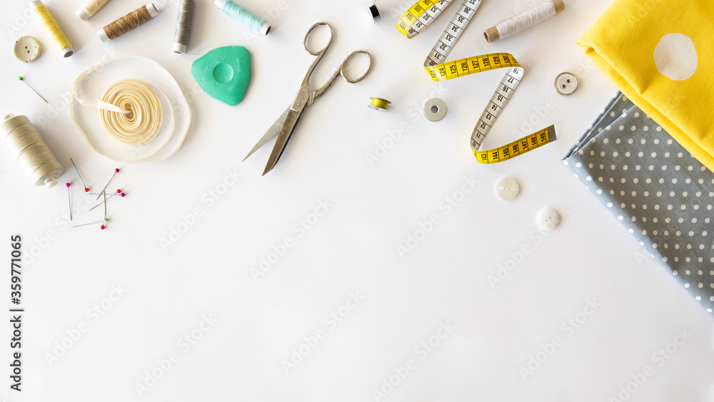 Cutting and sewing frame. Tool kit for cutting, sewing and production ...