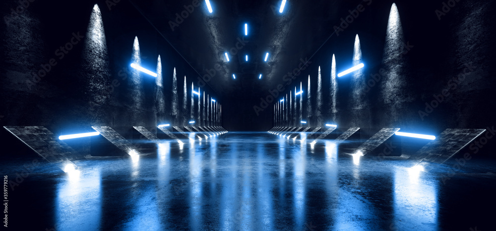 Alien Spaceship Corridor