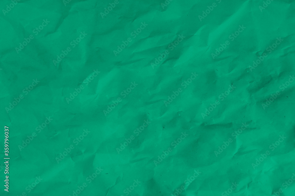 Crumpled sheet of thick green paper. Paper texture. Stock Photo | Adobe ...