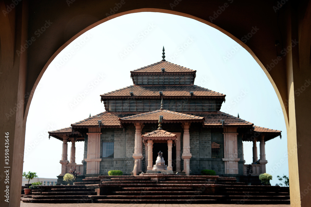 God Ganesha temple in Kokan Stock Photo | Adobe Stock