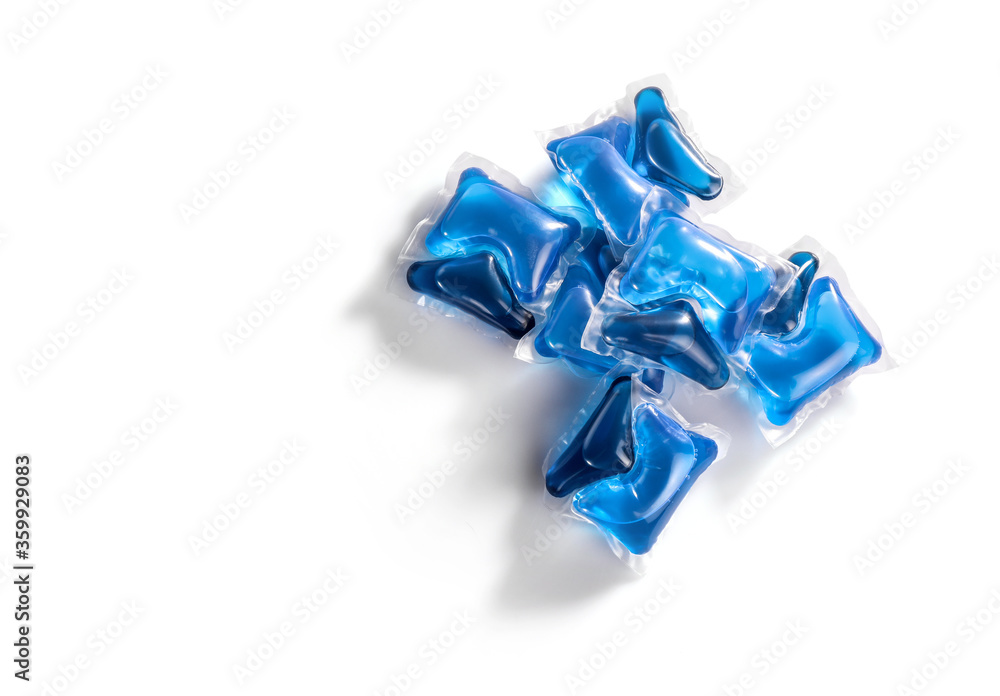 Laundry detergent pods for washing machine Stock Photo | Adobe Stock