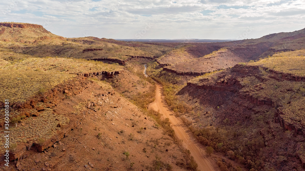 Drone images of remote area in Western Australia Stock Photo | Adobe Stock