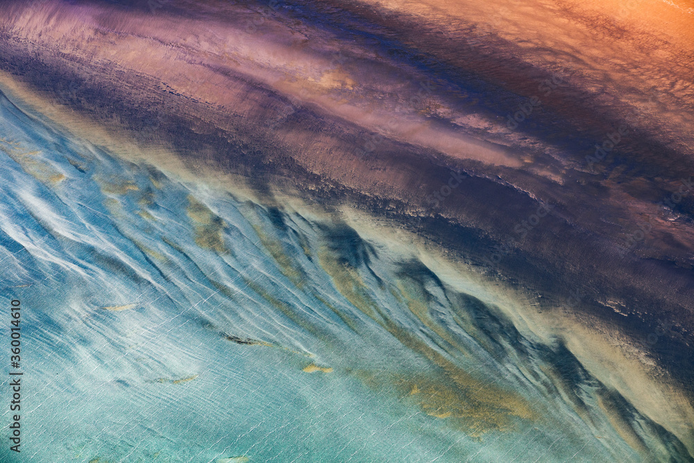 bizarre colors on earth Stock Photo | Adobe Stock