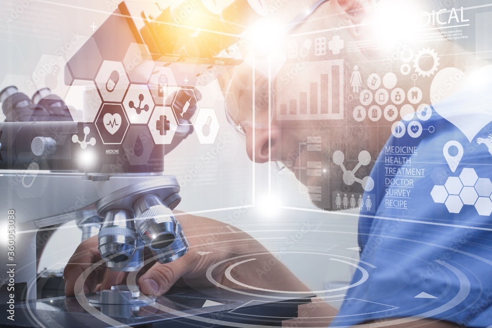 Bioinformatics. Stock Photo | Adobe Stock