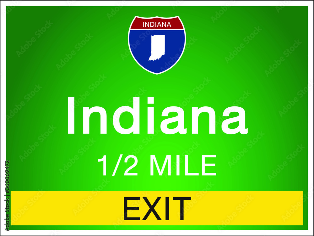 Roadway sign Welcome to Signage on the highway in american style ...