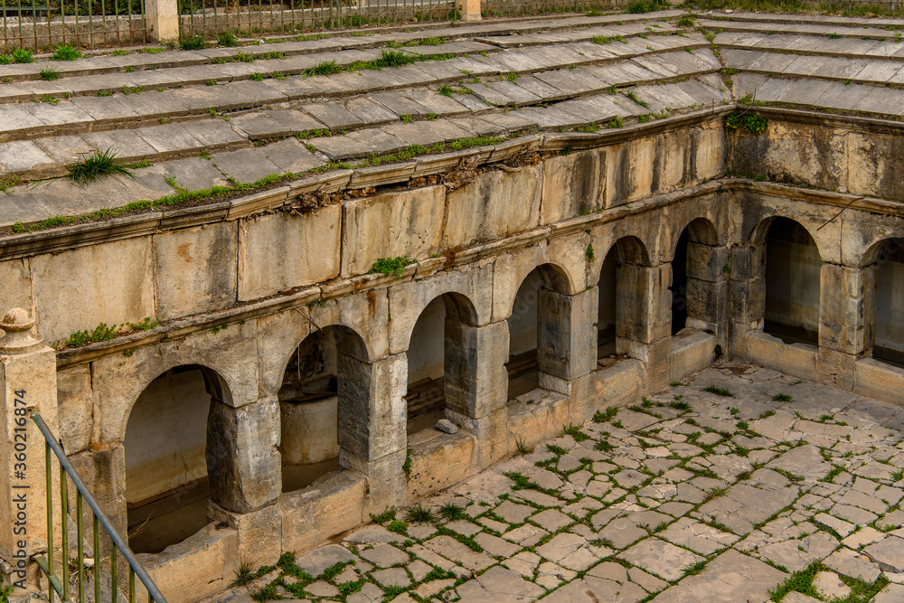 SETIF, ALGERIA - MARCH 3, 2018: Architecture of Setif, an Algerian city ...