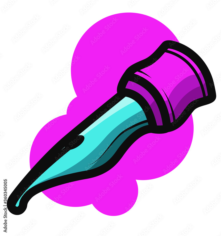 pen tool of photoshop or illustrator animated Stock Vector | Adobe Stock