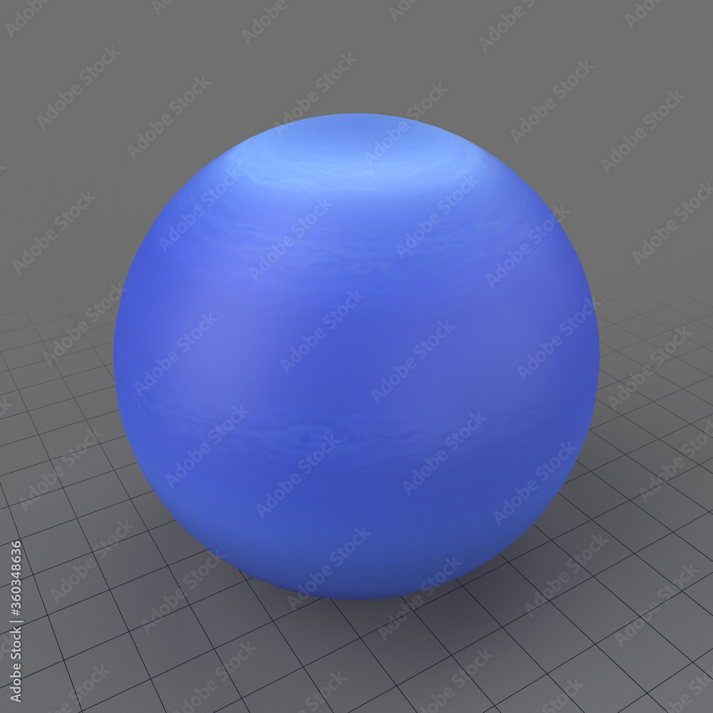 Neptune Stock 3D asset | Adobe Stock