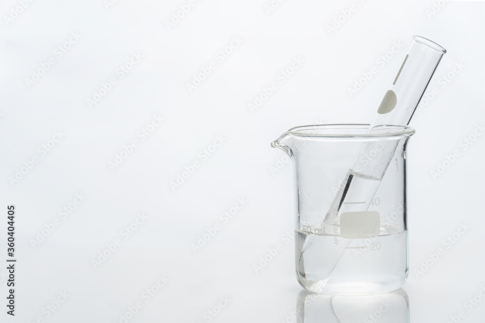 Water In Beaker Test Tube
