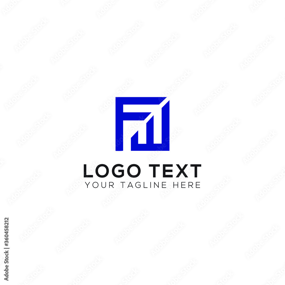 FW Logo Design For New Brand Stock Vector | Adobe Stock