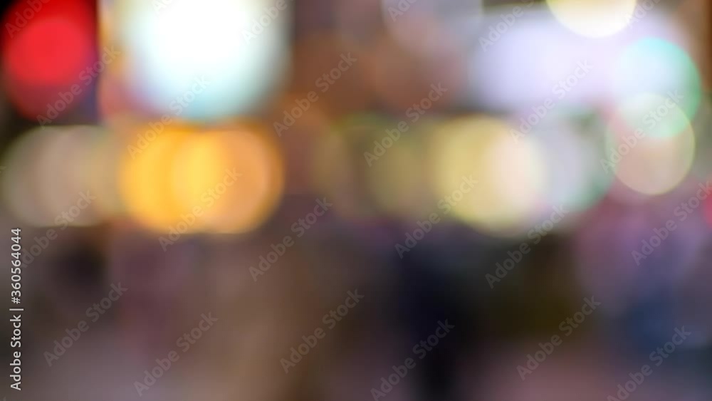 Vidéo Stock Tokyo, Japan Shinjuku district at night with abstract ...