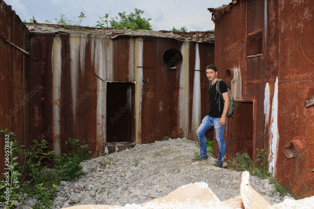 Incredible Cold War era building. 60 meter underground shelter. The ...