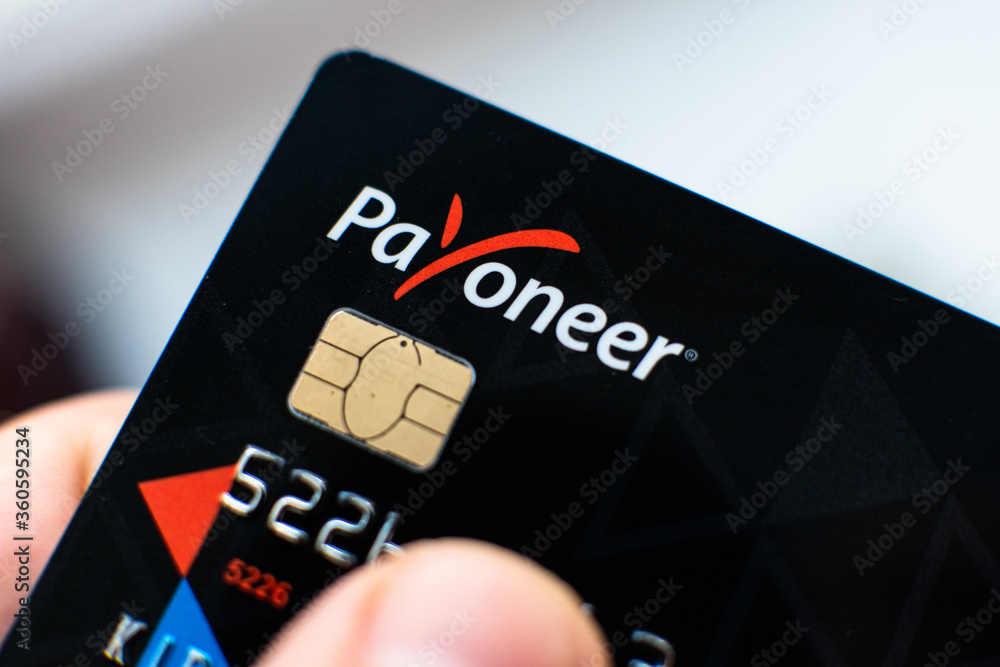 Aschheim, Germany - 27 June 2020 : Blocking Payoneer cards, Wirecar ...