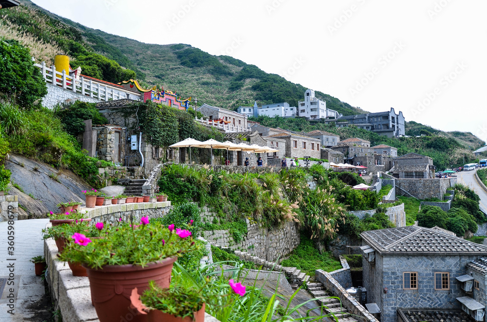 Matsu, Taiwan - JUN 27, 2019: Scenery of Qinbi Village at Matsu, Taiwan ...