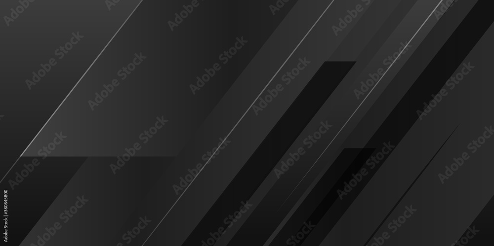 Modern black abstract presentation background. Vector illustration ...