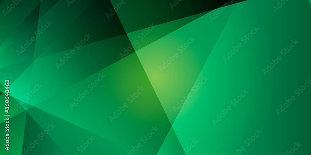 Green background for presentation design template. Vector illustration ...