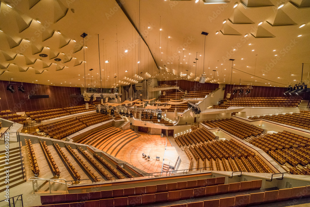 BERLIN GERMANY - 04 03 18: Berliner Philharmonie is a concert hall in ...