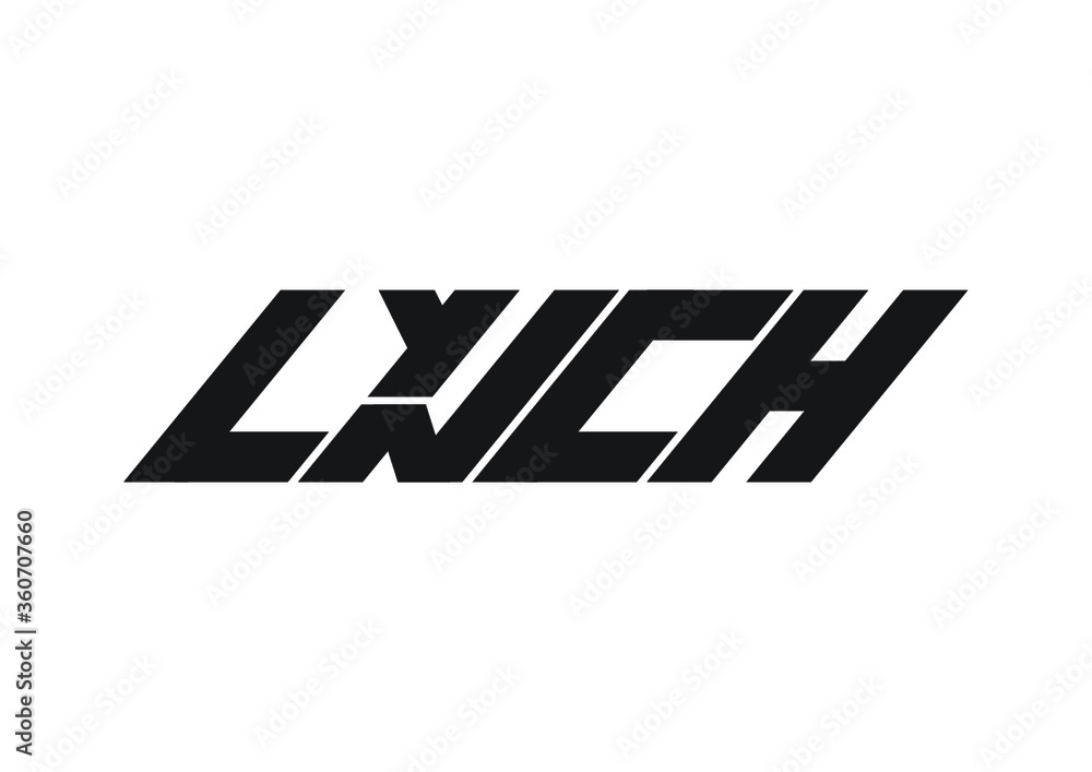 LYNCH logo, Business logo template, Logo concept, Company logo concept ...