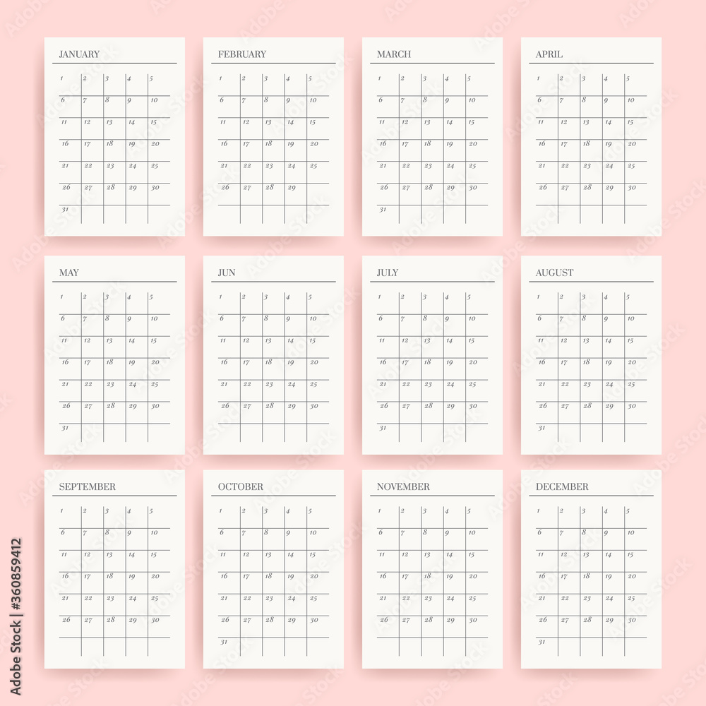 Planner sheet vector. Printable vertical notebook page Stock Vector ...