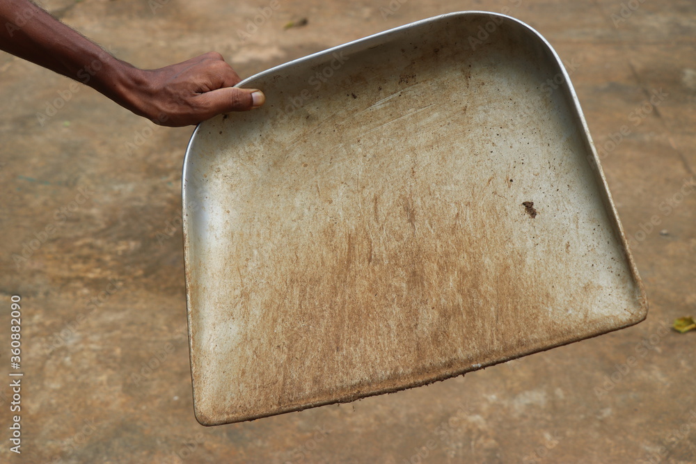 Stainless steel winnowing tool mainly used in separation of food grains ...