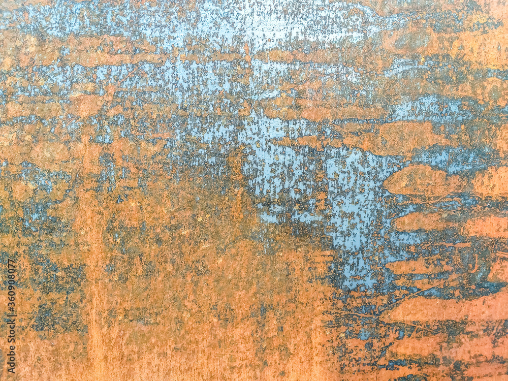 Dark worn rusty metal texture background. Rust. Fragment of a rusty ...