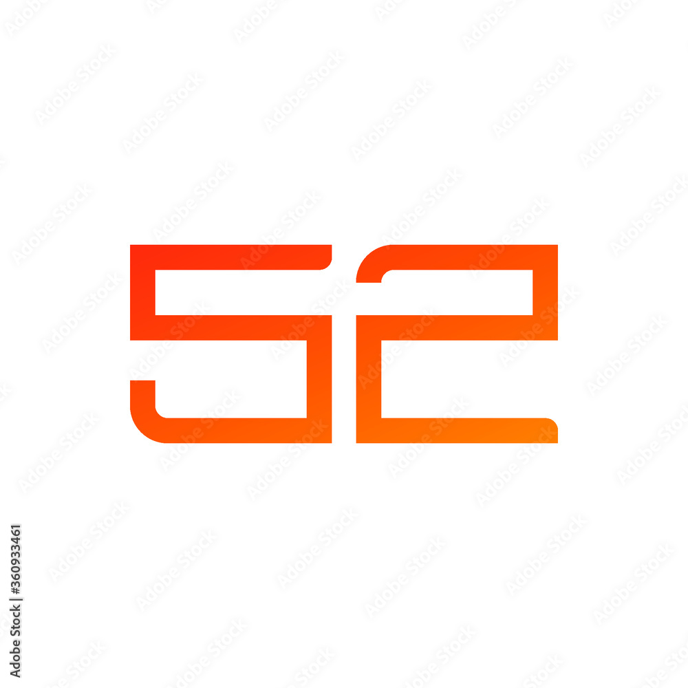 52 number vector logo icon Stock Vector | Adobe Stock