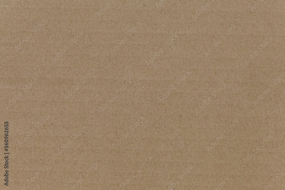 Cardboard texture top view. Brown paper background closeup. Paper ...