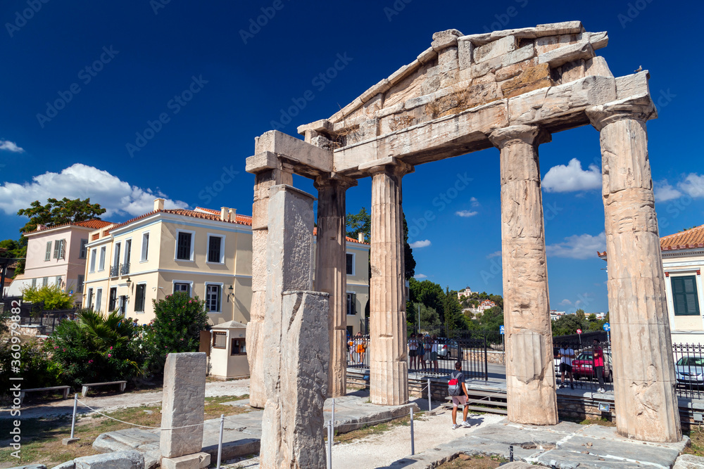 Ancient Greek Agora Marketplace