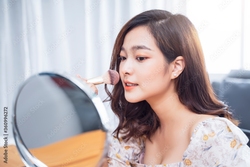 Asian beautiful smooth skin female professional beauty glamour ...