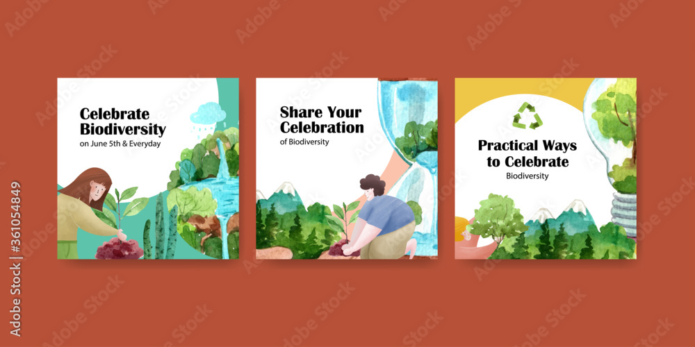 World Environment Day.Save Earth Planet World Concept for advertising ...