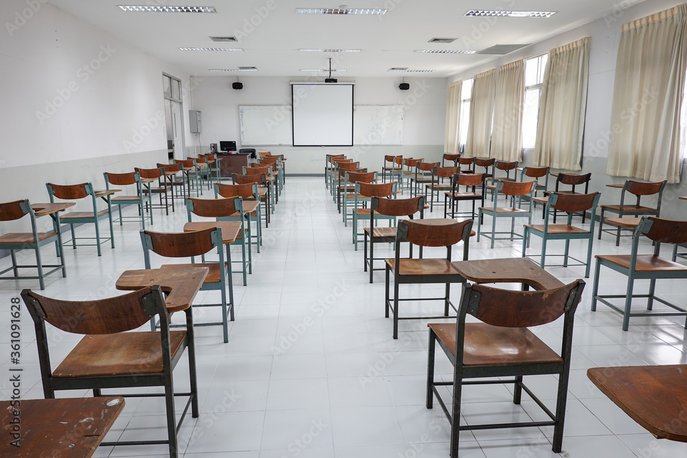 Old Empty Classroom