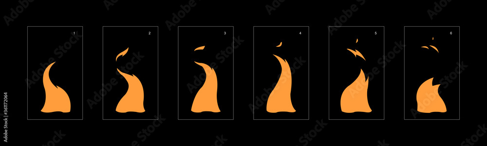 Dust explosion effect. Explosion animation effect. Animation sprite ...