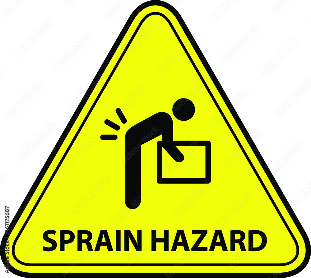 Ergonomic Hazards Symbol