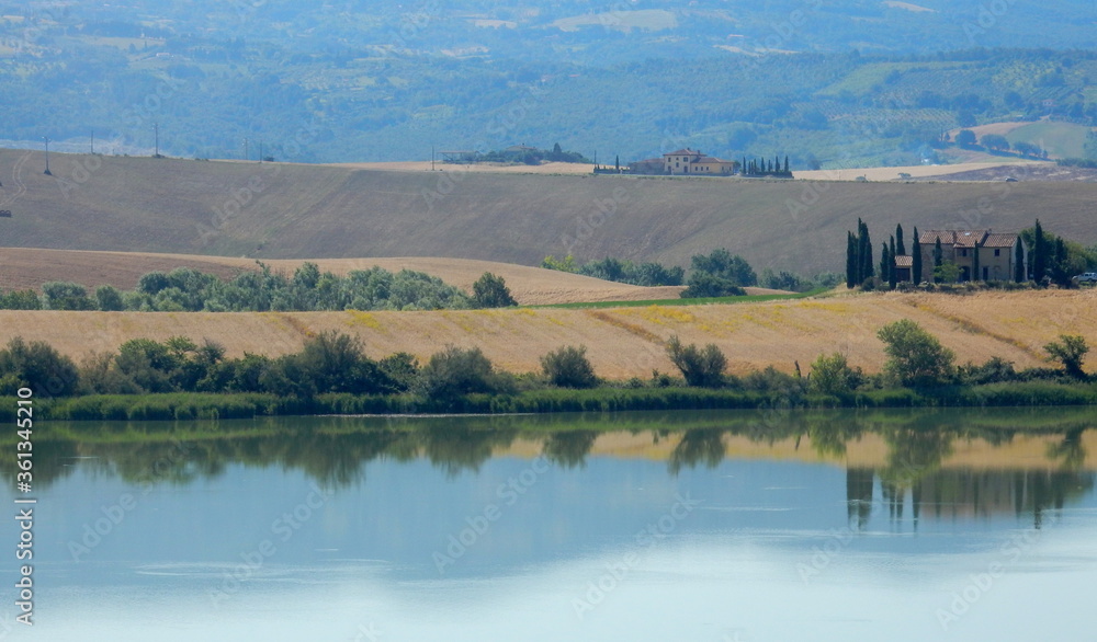 Il Lago di Santa Luce - Toscana Stock Photo | Adobe Stock