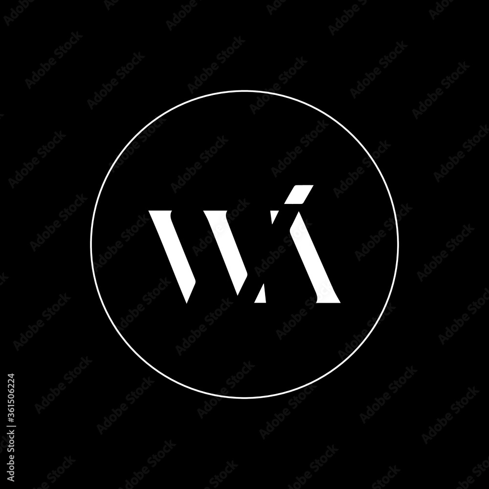 letter WA Logo. Professional,modern & commercial useable logo alphabet ...