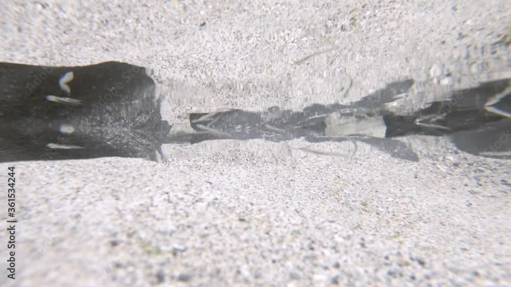 Underwater view of the Donegal West Coast on the wild Atlantic way in ...