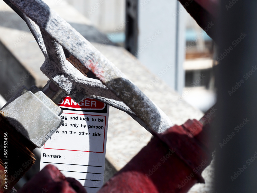 gas process valve isolation lock out tag out,Lock closed,Lock open ...