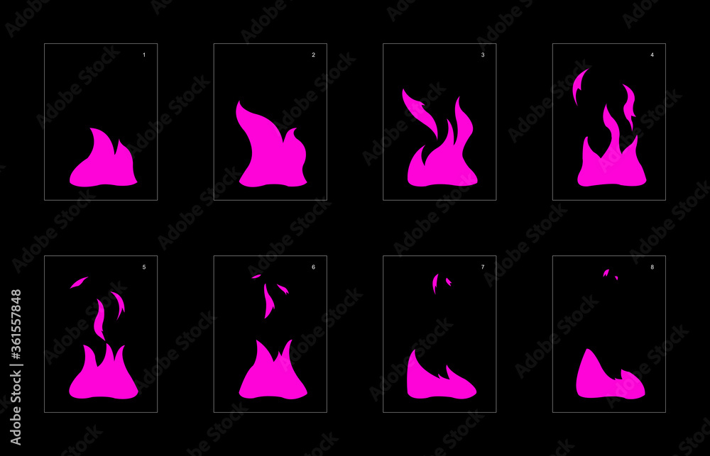 Poison explosion effect. Explosion Animation effect. Animation Sprite ...