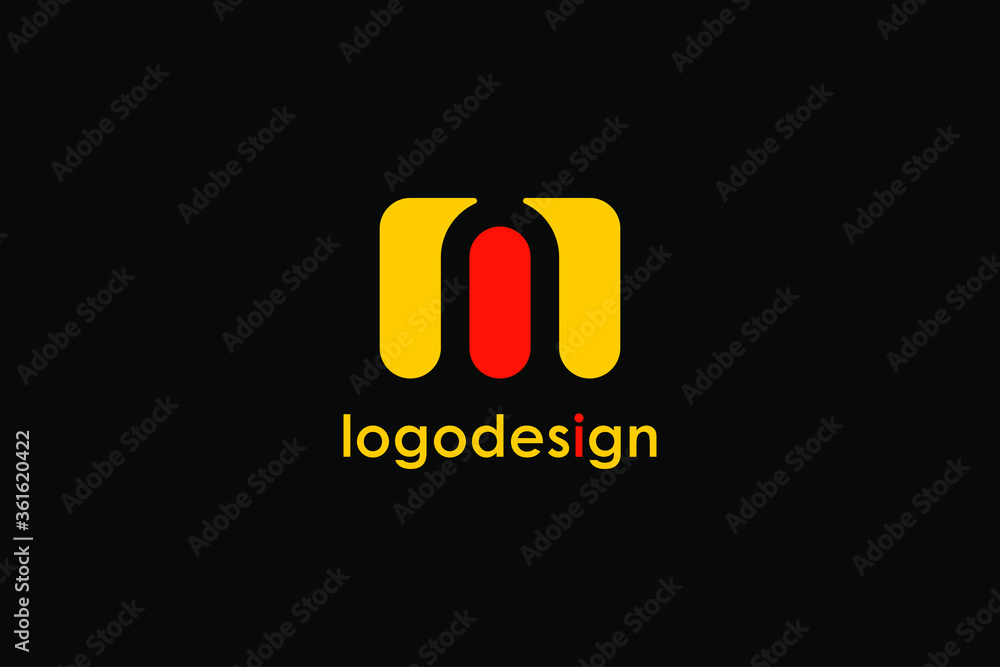 Letter M Logos Black